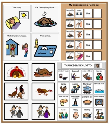 PediaStaff Resources - Thanksgiving Speech Games and Activities at ...